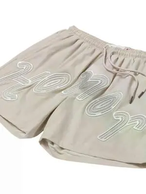 HONOR THE GIFT Embroidered-logo Trunk Shorts