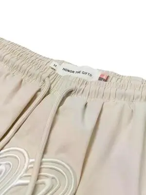 HONOR THE GIFT Embroidered-logo Trunk Shorts