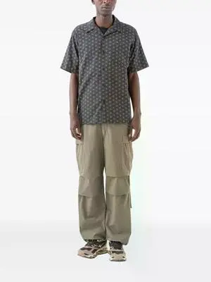 MAHARISHI Geometric-pattern Short-sleeve Shirt