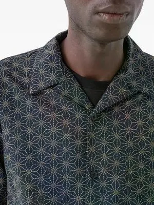 MAHARISHI Geometric-pattern Short-sleeve Shirt