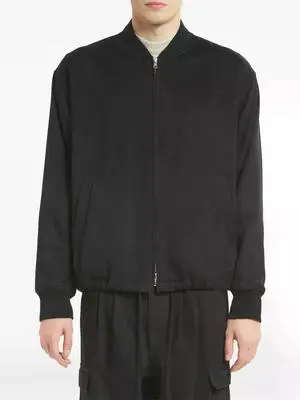 Barena Venezia Wool Zip-front Bomber Jacket