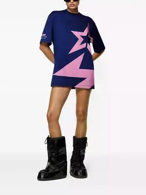 Perfect Moment Star-print T-shirt - Blue
