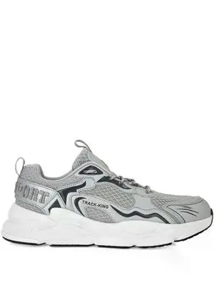 Plein Sport Silver Tone Sneakers For Women