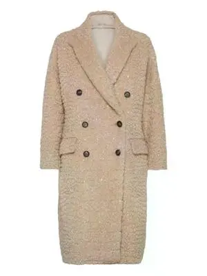 Brunello Cucinelli Embellished Coats For Women
