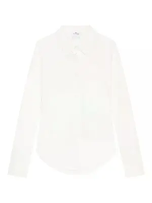 Courreges Curved Hem Shirts For Women