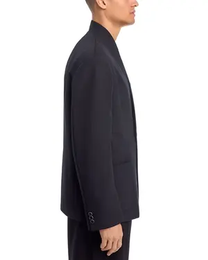 Helmut Lang Collarless Relaxed Fit Blazer