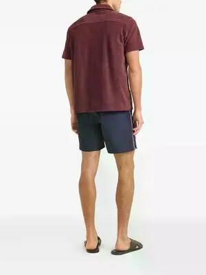 Orlebar Brown Howell Short-sleeve Shirt - Red