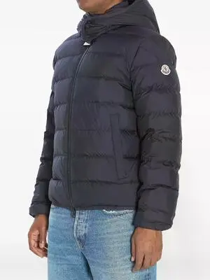 Moncler Puffer Jacket With Removable Hood - 778 Blue
