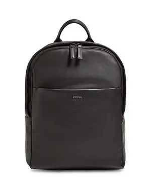Zegna Secondskin Leather Backpack