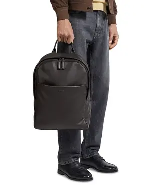 Zegna Secondskin Leather Backpack