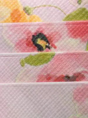 Prada Floral-print Cardholder - Pink