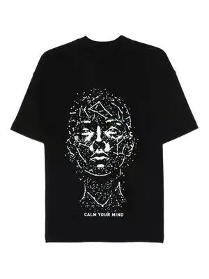 HAMZA Face-print T-shirt