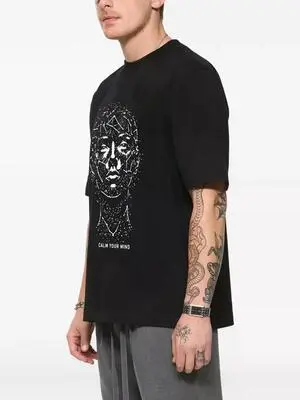 HAMZA Face-print T-shirt