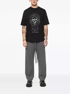 HAMZA Face-print T-shirt