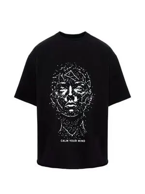 HAMZA Face-print T-shirt