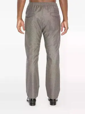 Barena Venezia Wool Trousers With Elasticated Waistband - Grey