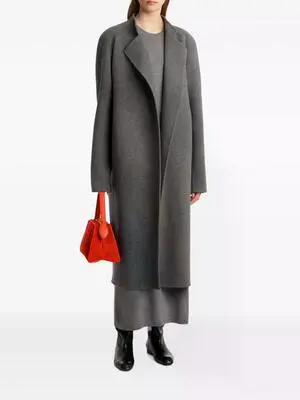Khaite Midi Wool Dress - Grey