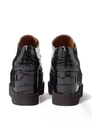Stella McCartney 80mm Crocodile-effect Derby Shoes
