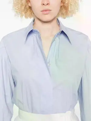 FORTE_FORTE Long-sleeve Shirt - Blue