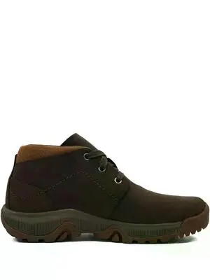 Merrell Lace-up Leather Trainers - Brown