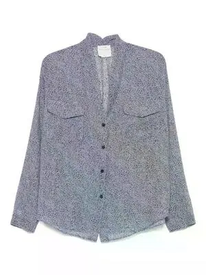 FORTE_FORTE Printed Pocket Shirt
