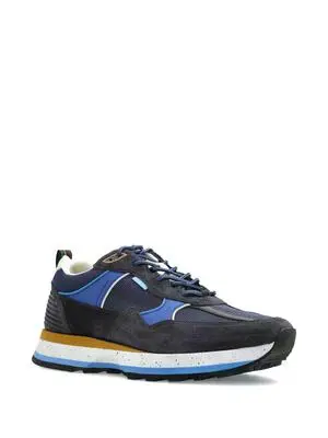 Paul Smith Suede Panelled Sneakers - Blue