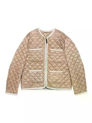 Max Mara Celeste Quilted Jacket - Brown