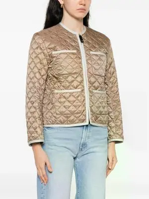 Max Mara Celeste Quilted Jacket - Brown