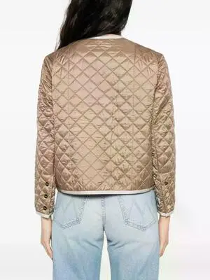Max Mara Celeste Quilted Jacket - Brown