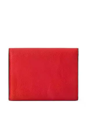 VALEXTRA Flap-closure Leather Wallet