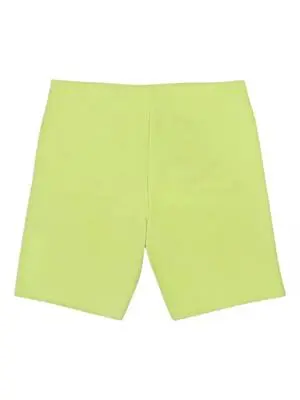 Callipygian Elasticated Biker Shorts - Yellow