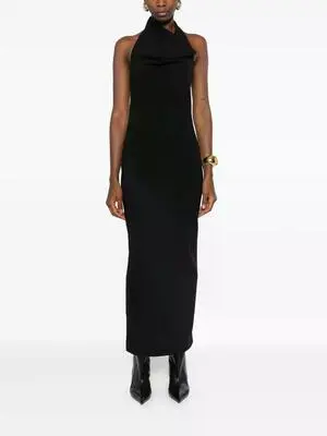 Burc Akyol Cowl-neck Midi Dress