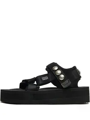 John Elliott Platform Buckle Sandals