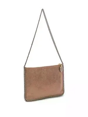 Stella McCartney Falabella Chain-trimmed Shoulder Bag - Pink