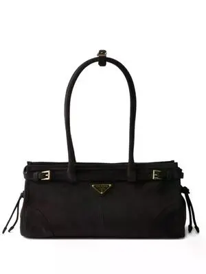 Prada Medium Bonnie Tote Bag - Black