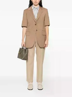 Max Mara Ottuso Short-sleeve Blazer