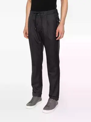 Herno Drawstring Cuffed Trousers - Grey