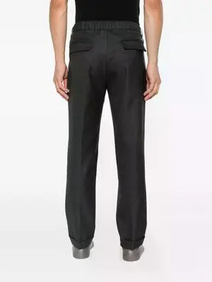 Herno Drawstring Cuffed Trousers - Grey
