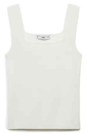 Mango Fine Knit Tank Top