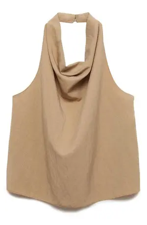 Mango Draped Halter Top