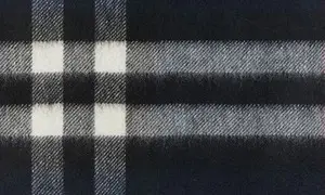 Burberry Giant Check Cashmere Scarf - Ink