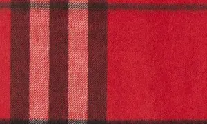 Burberry Giant Check Cashmere Scarf - Post Red