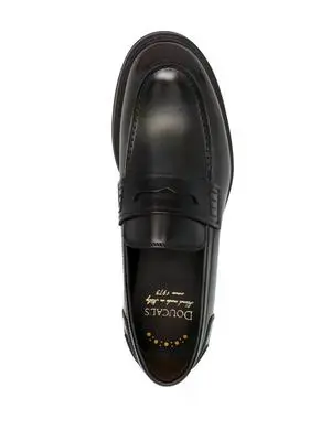 DOUCAL'S Leather Penny Loafers