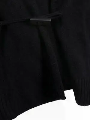 KANGRA Belted Wool Cashmere Cardigan
