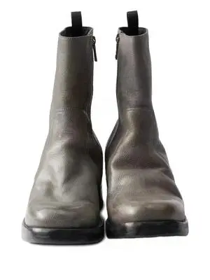 Prada Leather Biker Boots