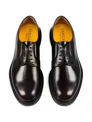 DOUCAL'S Leather Lace-up Derby Shoes