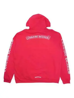Chrome Hearts Scroll Logo Hoodie