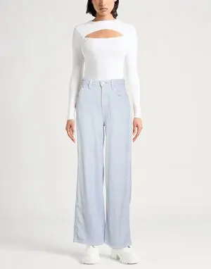 Tommy Hilfiger Wide-leg Jeans With Logo Detail