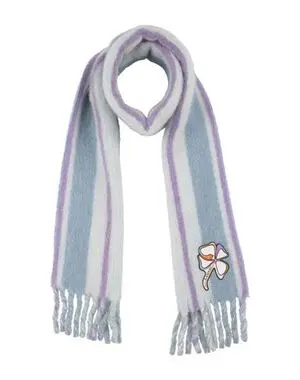 LANVIN Scarf Light Wool, Polyamide, Alpaca Wool, Mohair Wool - Blue