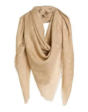 Givenchy Man Scarf Black Size - Modal, Cashmere Beige